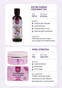 Phimosis Stretching Rings (20 Rings set) With fore-stretch phimosis cr ...