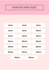 Vajraang Phimosis Stretcher Rings Kit, with Phimosis Oil, 20 Rings (3 ...